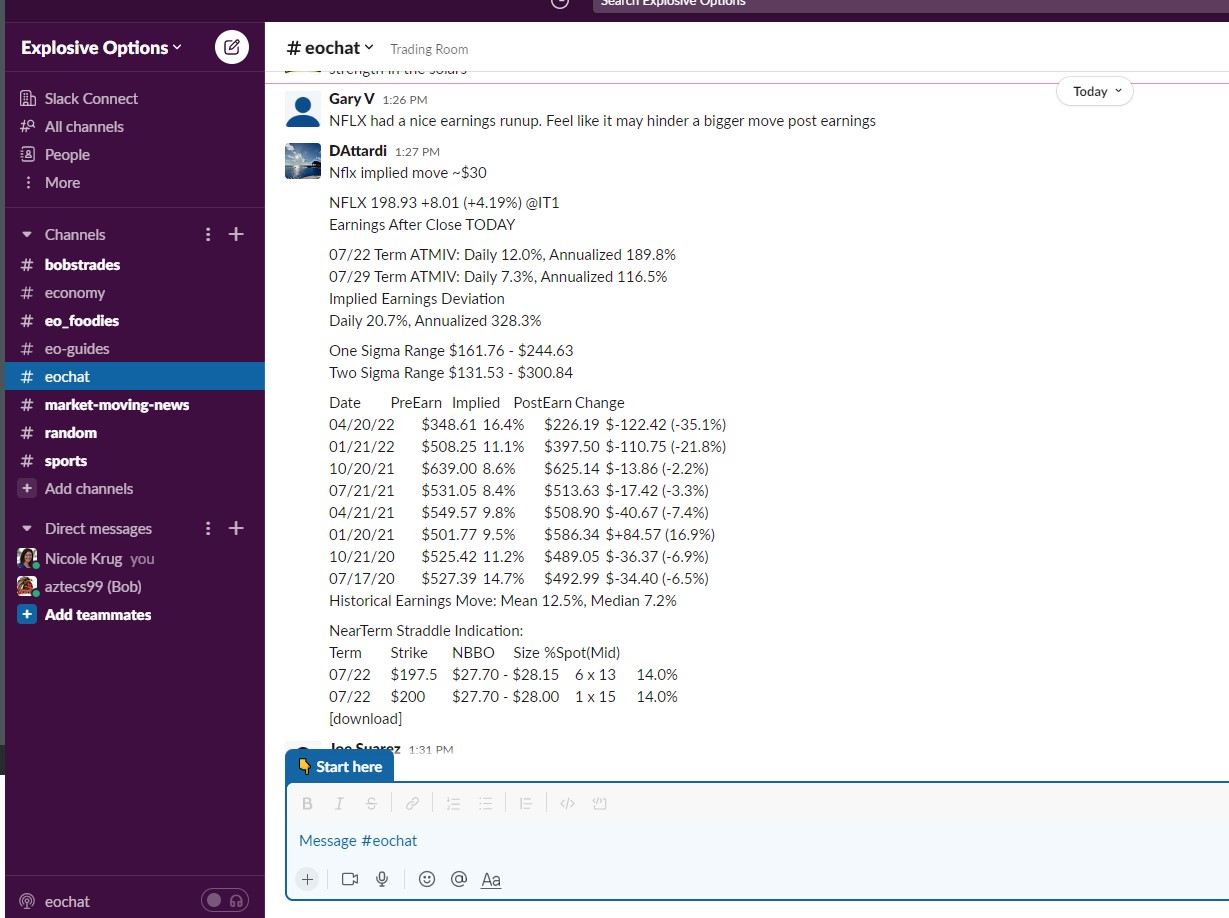 Instructions for Slack Sign On - Explosive Options